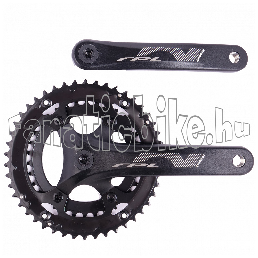 Prowheel Rpl 421 F Alu 34 46t 175mm Országúti Hajtómű Fekete